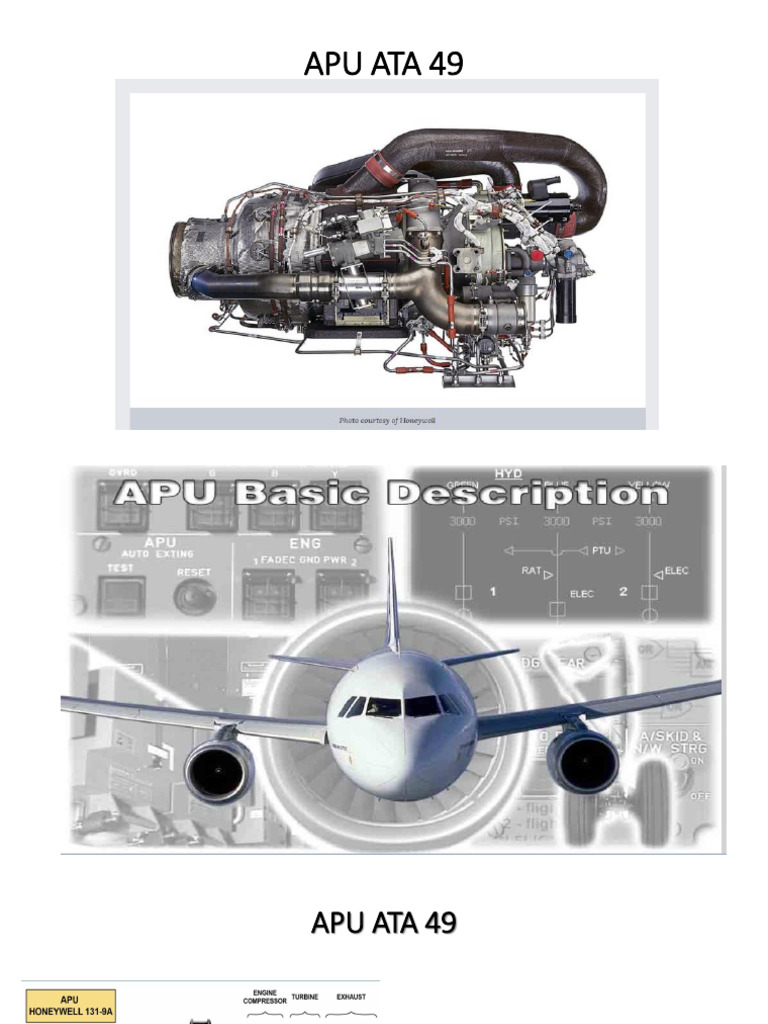 Diseño y Componentes de APU ATA 49 | PDF | Par termoeléctrico ...