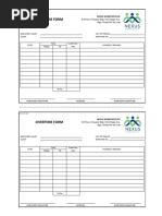 OT Authorization Form | PDF | Finance & Money Management