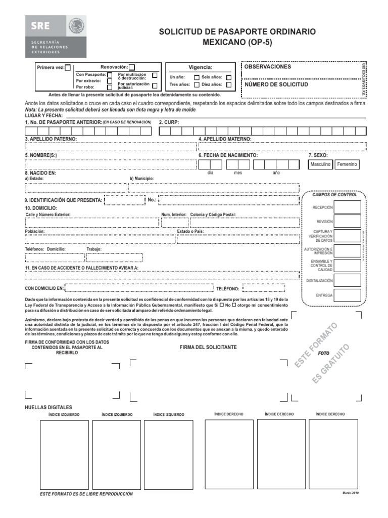 Op 5 | PDF | Pasaporte | Justicia