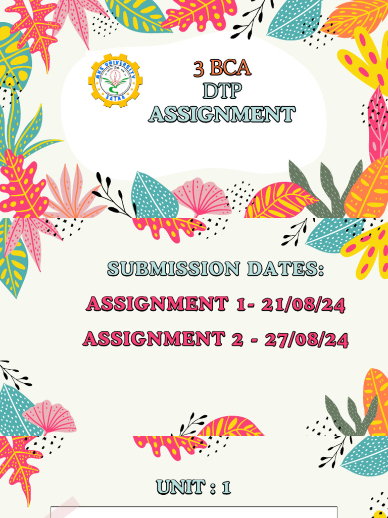 3 Bca Assignment | PDF