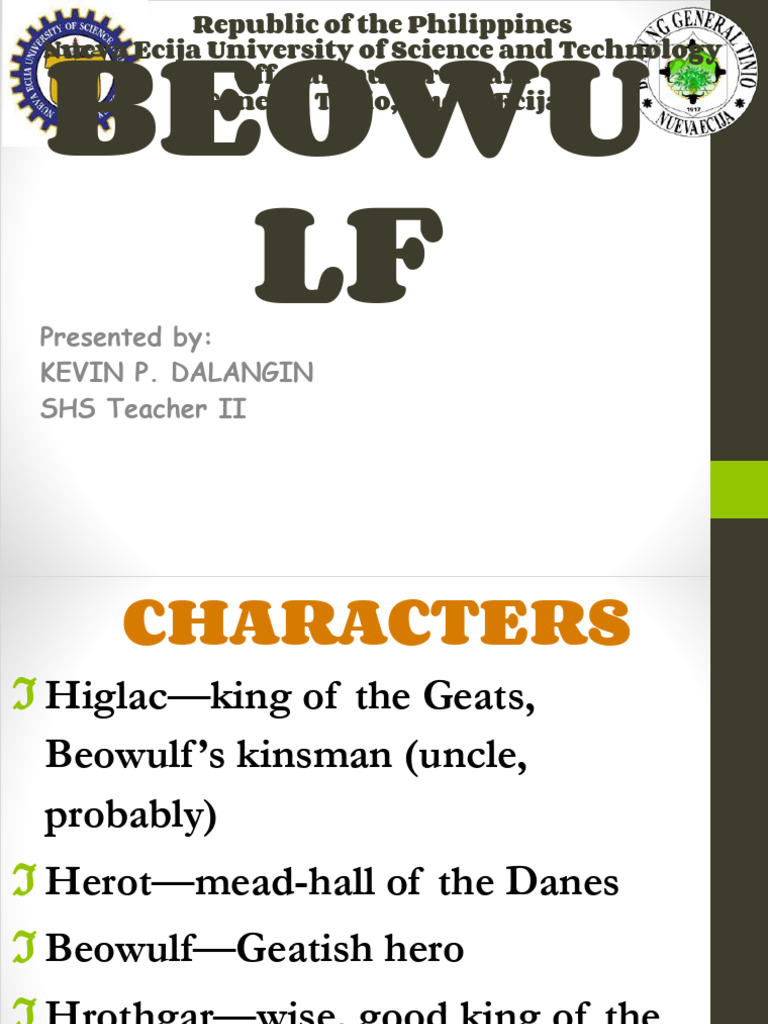 Beowulf: Epic Poetry Analysis and Themes | PDF | Beowulf | Old English ...