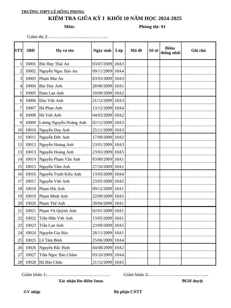 DSHS KT K10 | PDF