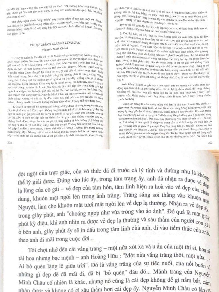 Mảnh Trăng Cuối Rừng - NMC | PDF