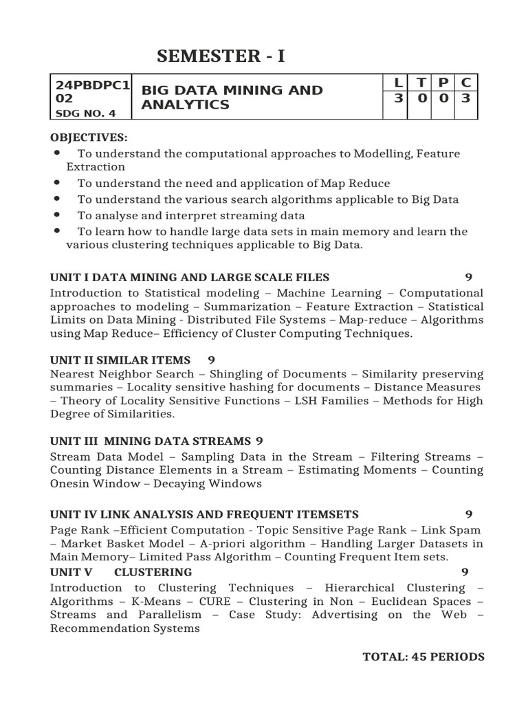 BigData Mining and Analytics | PDF | Cluster Analysis | Big Data