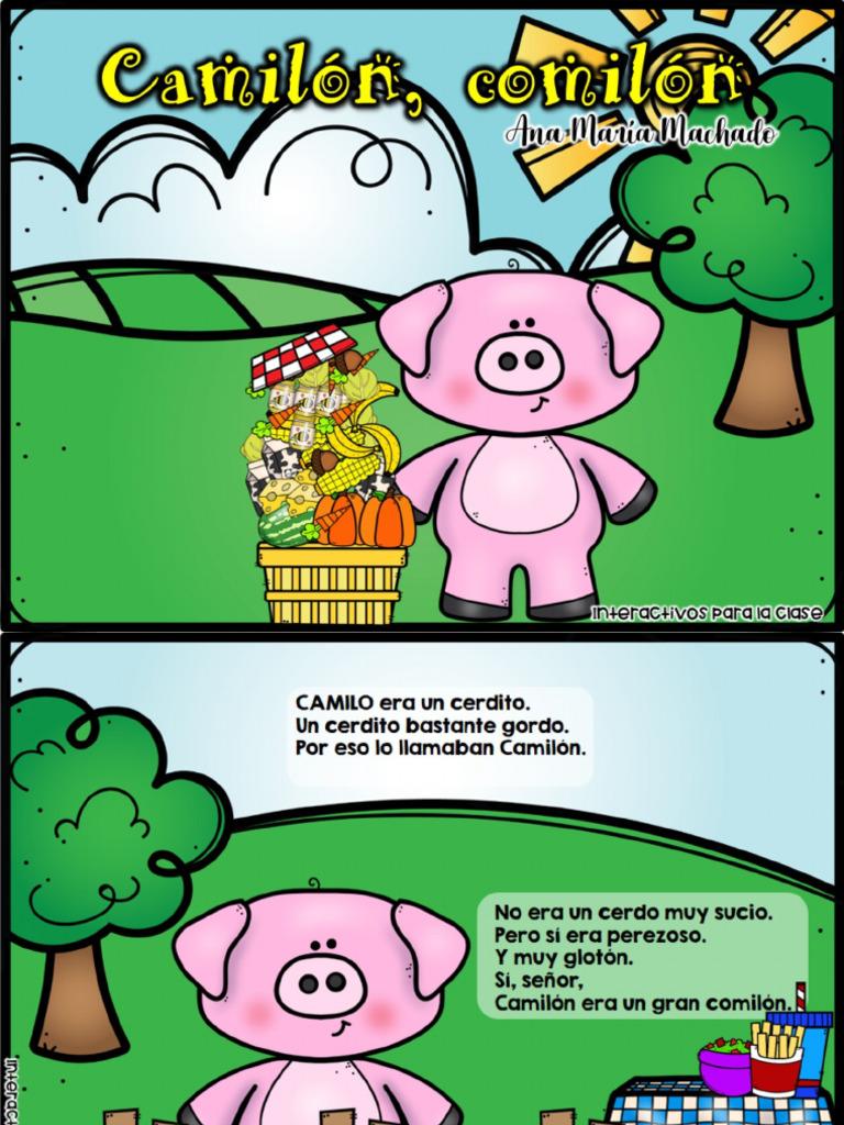 7 Pla - Cuento Camilón Comilón | PDF