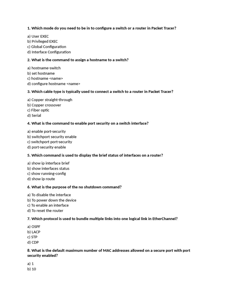 skill Enhancement | PDF | Ip Address | Router (Computing)