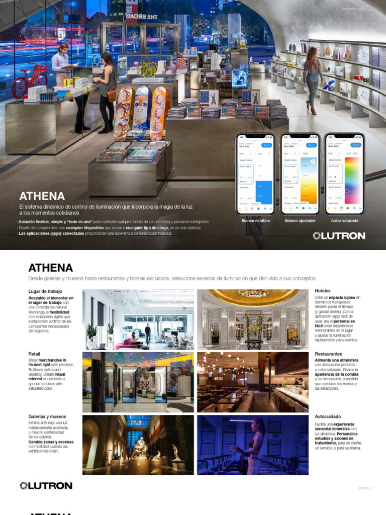 Athena Sell Sheet SP | PDF | Aplicación movil | Software de la aplicacion