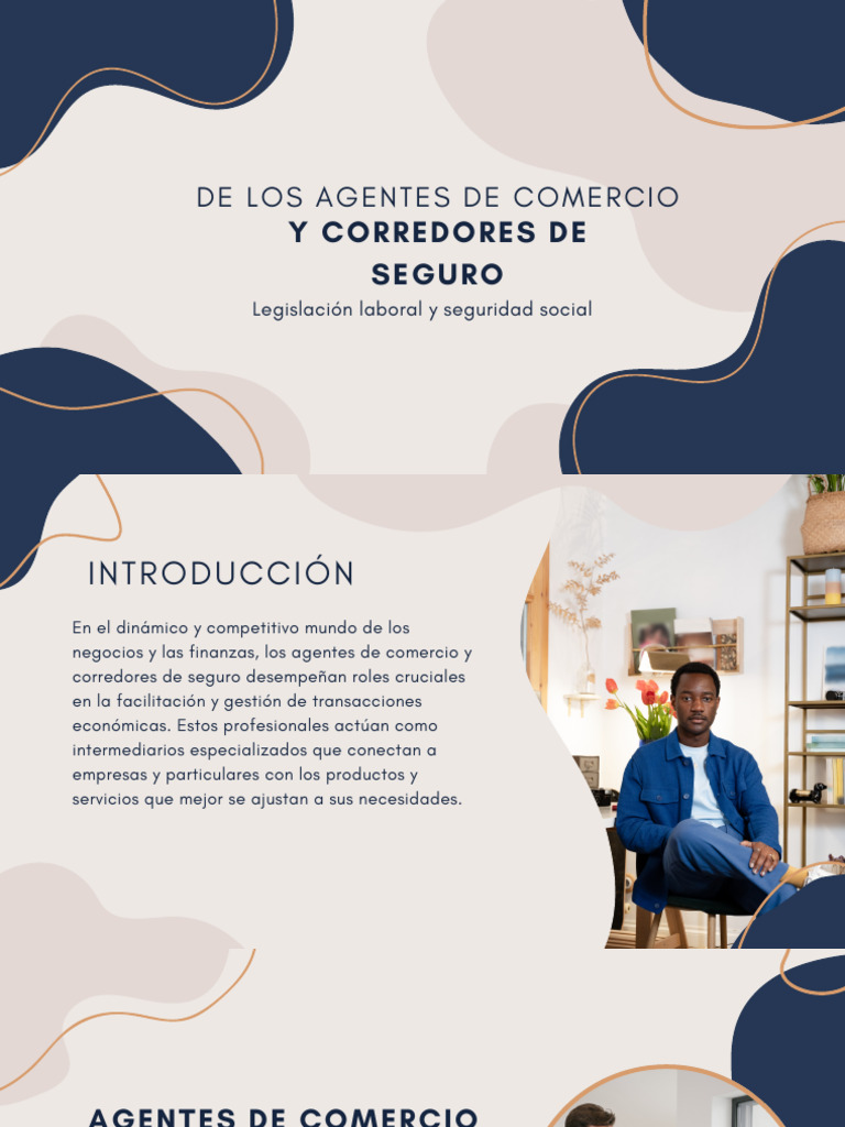 De Los Agentes de Comercio y Corredores de Seguros (Presentación | PDF ...