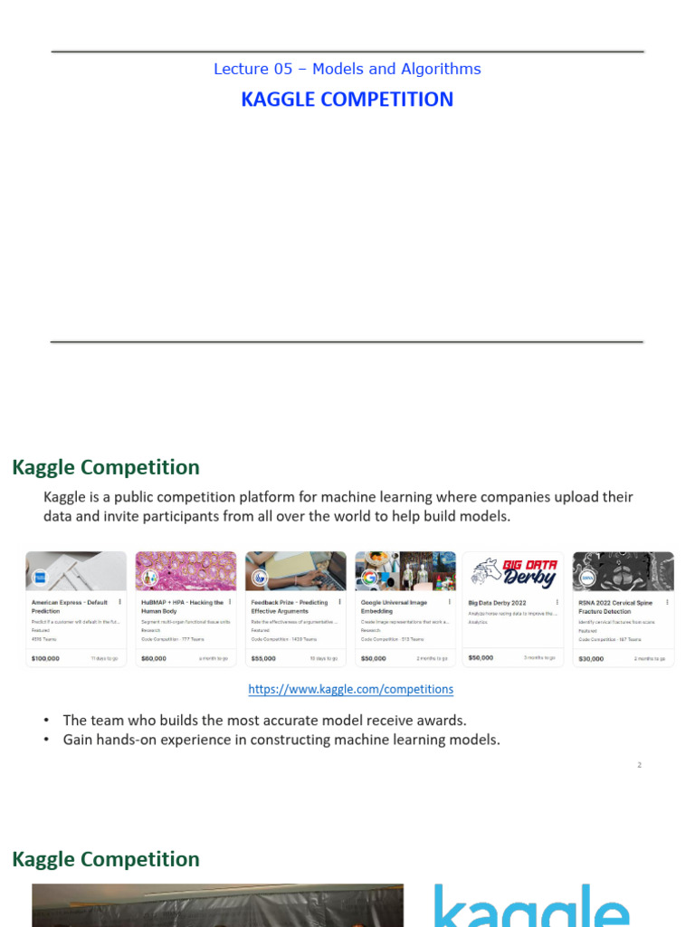 05_kaggle_competition | PDF | Cross Validation (Statistics) | Machine ...
