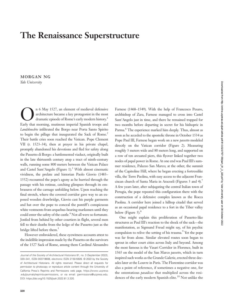 The Renaissance Superstructure | PDF