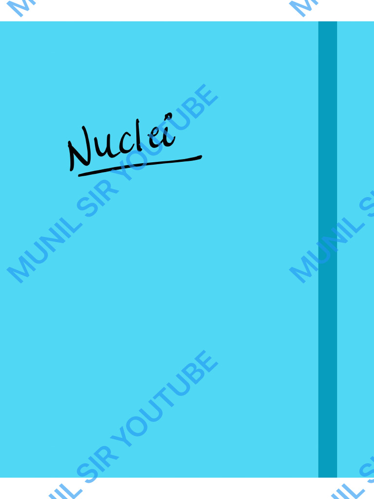 Nuclei | PDF