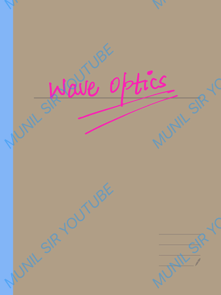Wave Optics | PDF