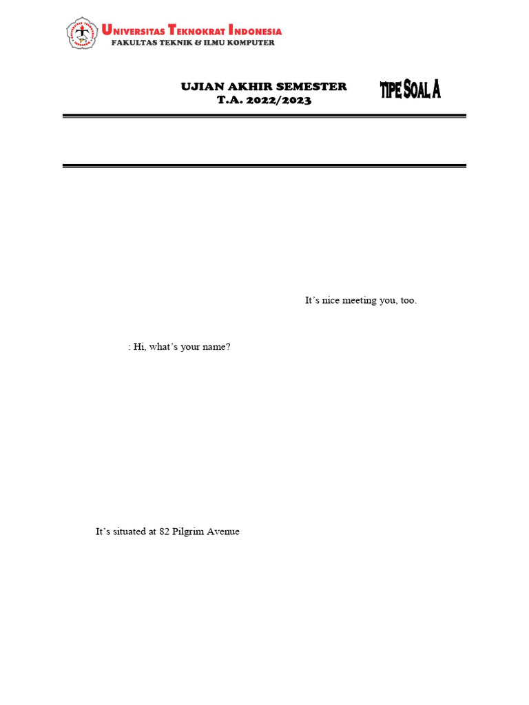 Soal Uas Efb 1 - A (2) | PDF | Stocks | Dividend