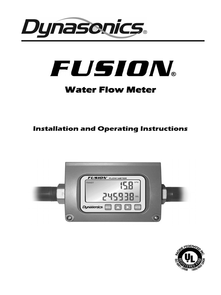 water flow meter | PDF | Electrical Wiring | Flow Measurement