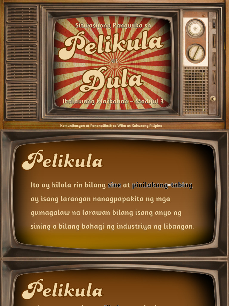Q2 KPWKP Aralin 3 Pelikula at Dula | PDF