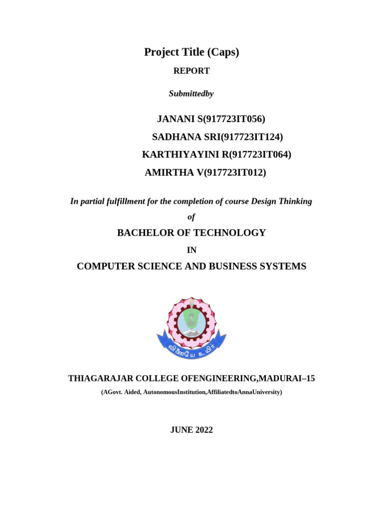 project report | PDF | Mobile App | Android (Operating System)