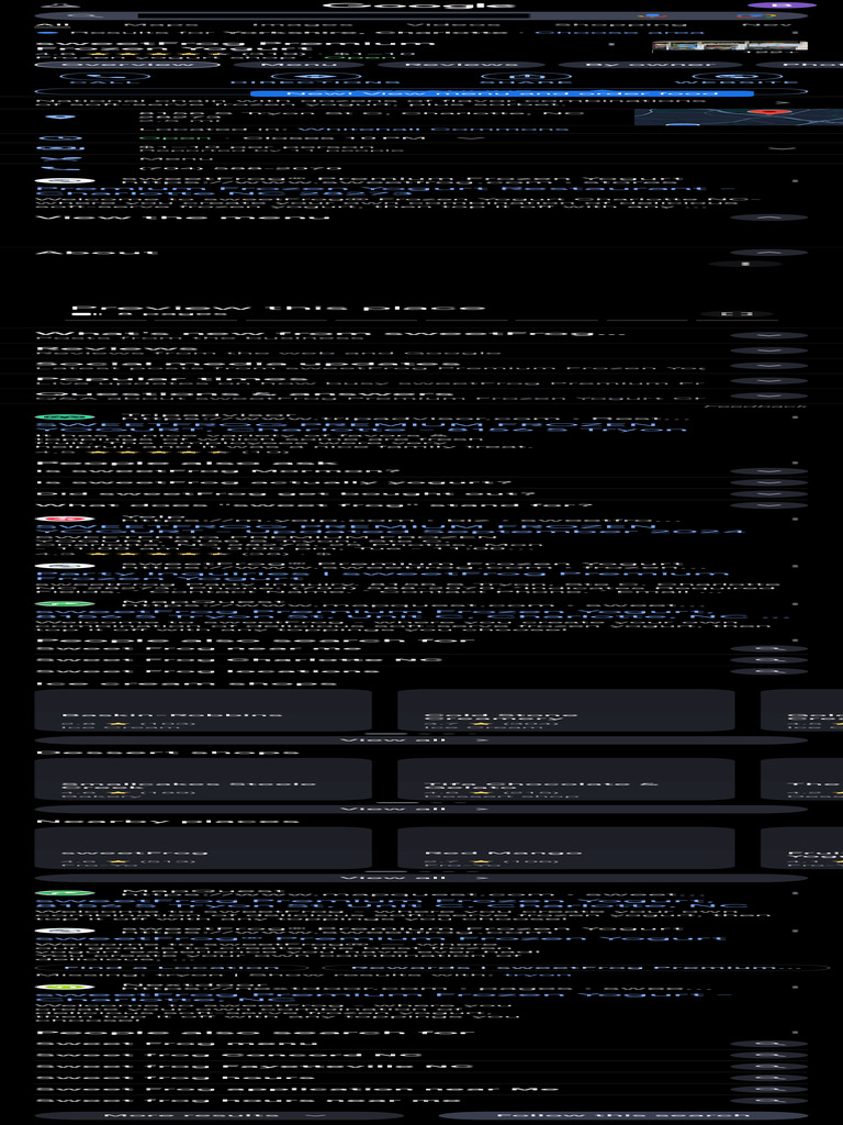 Sweet Frog South Tryon - Google Search | PDF | Desserts | Yogurt