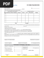Icici DD Form | PDF | Cheque | Banking
