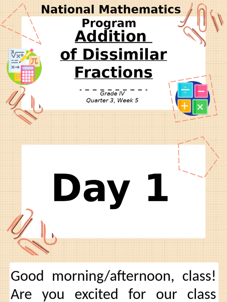 NMP GRADE 4 QUARTER 3, WEEK 5 | PDF | Mathematics | Division (Mathematics)