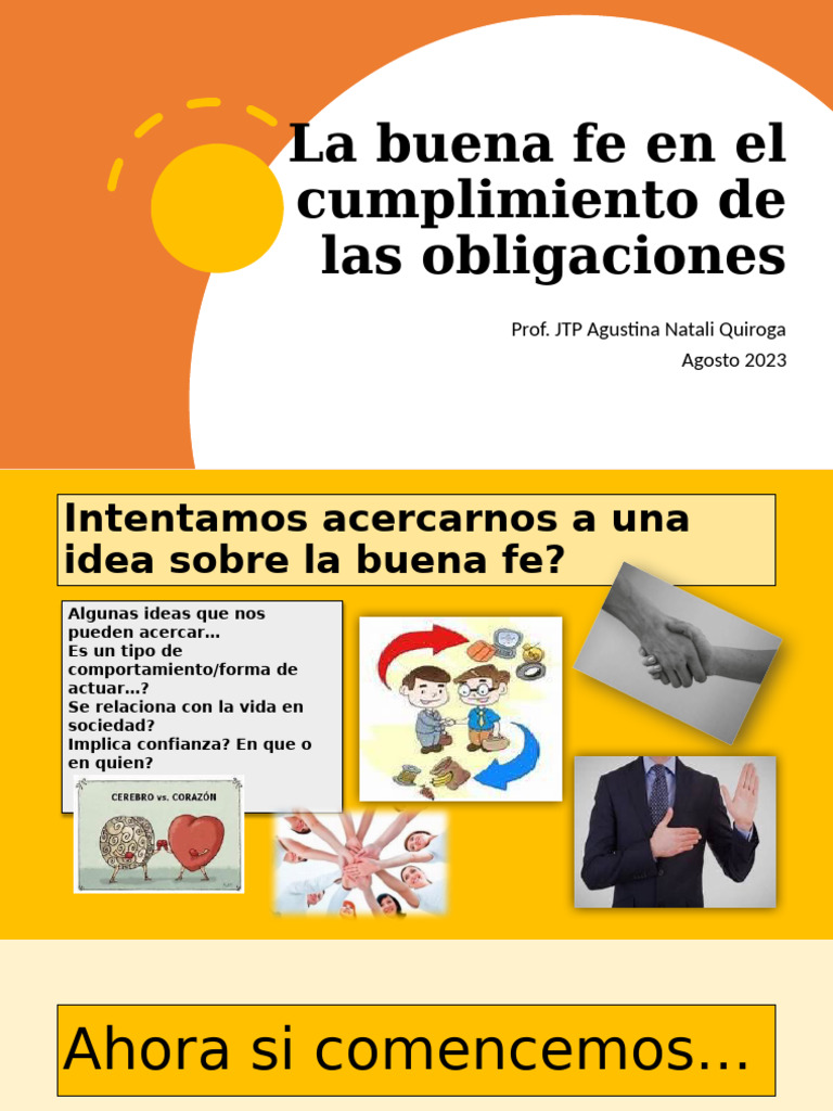 La Buena Fe | PDF | Los consumidores | Justicia