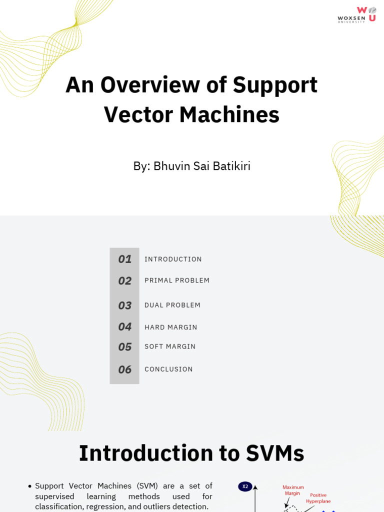 An Overview On Support Vector Machines | PDF | Support Vector Machine | Mathematical Optimization