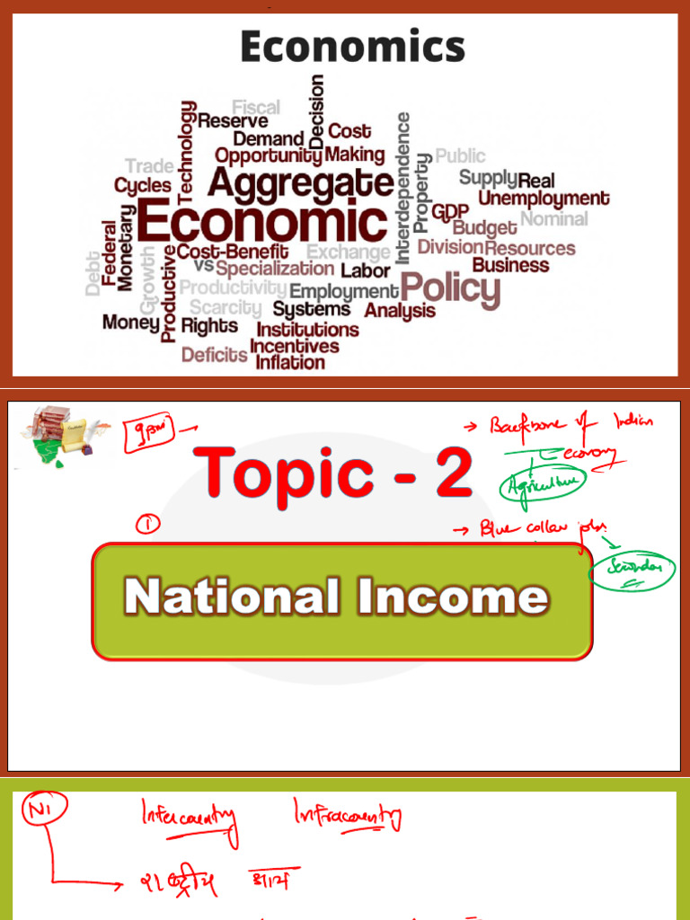 3 - Lecture - 2 - National - Income - Class - PPT | PDF