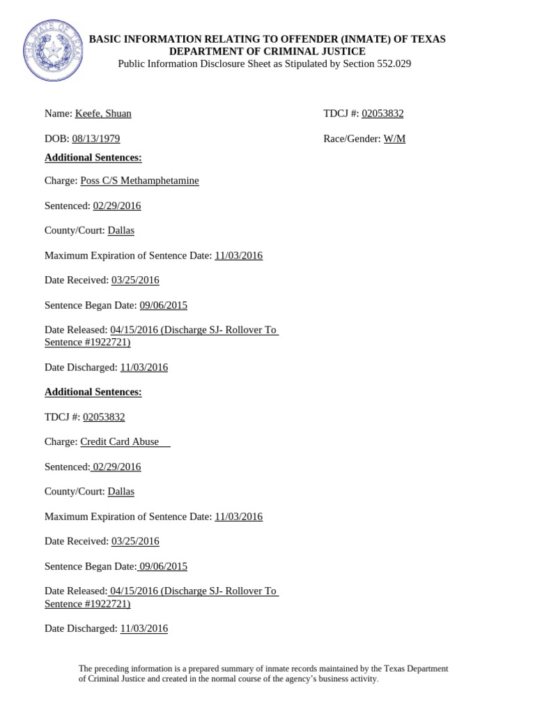 Keefe, Shaun 3 | PDF