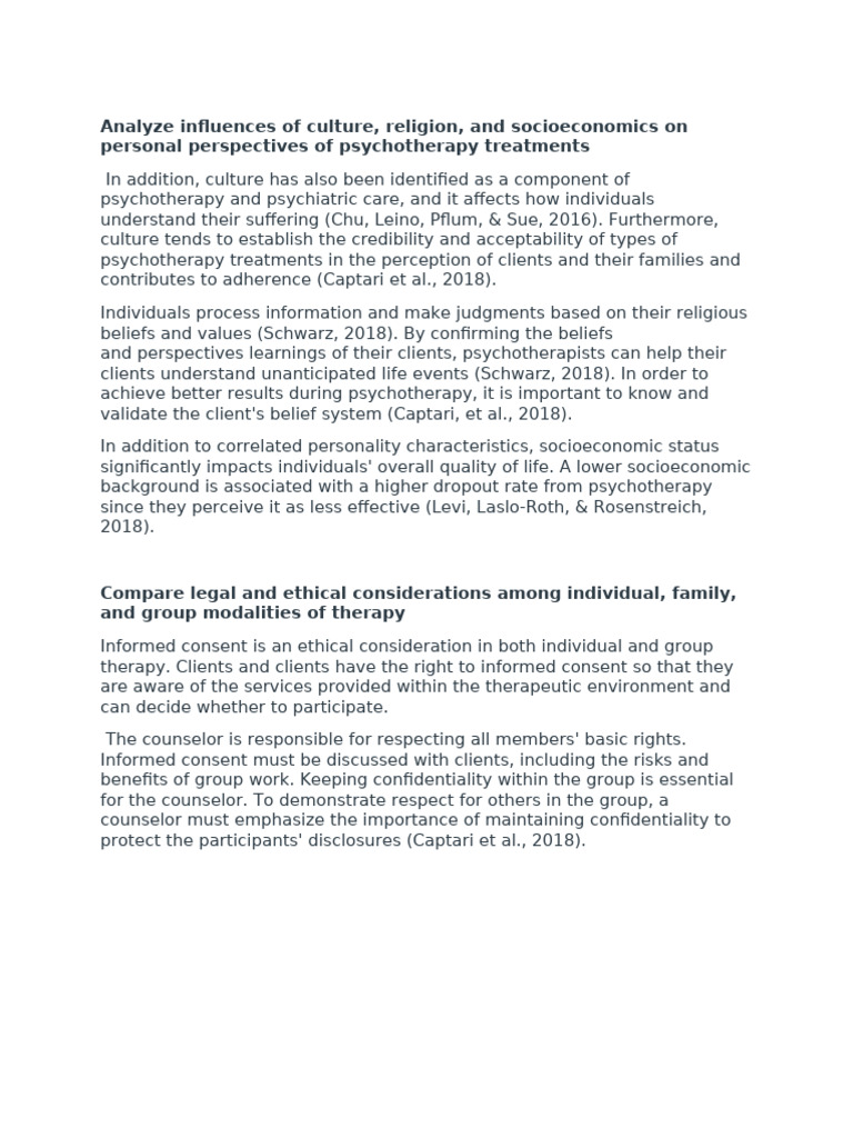 Analyze Influences of Culture | PDF | Psychotherapy | Psychology