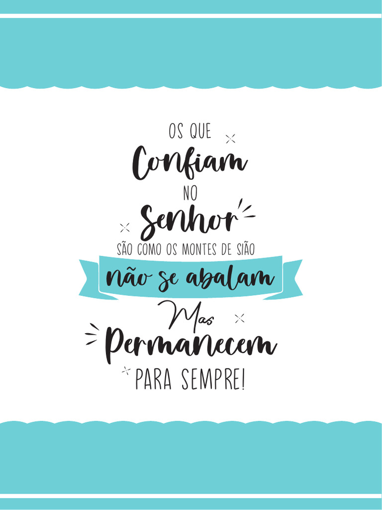 Os Que Confiam No Senhor 2 | PDF