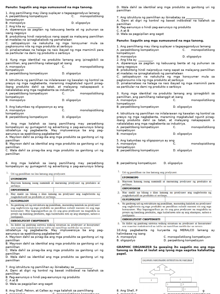 Q2 4th Summative AP9 | PDF