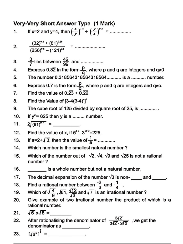Chapter - 1 Class 9 | PDF