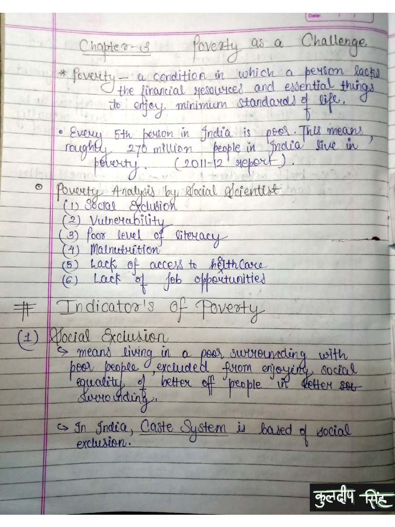 Economics_ch3_Poverty as a challenge | PDF