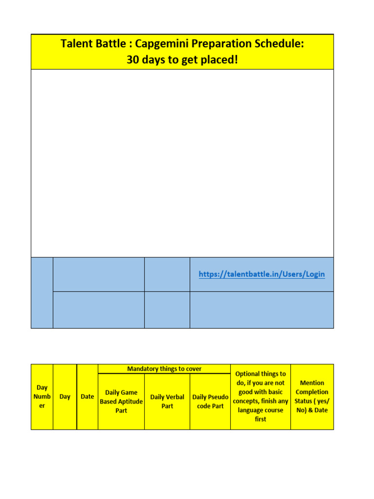 Capgemini Preparation Plan | PDF | Deductive Reasoning | Language Mechanics