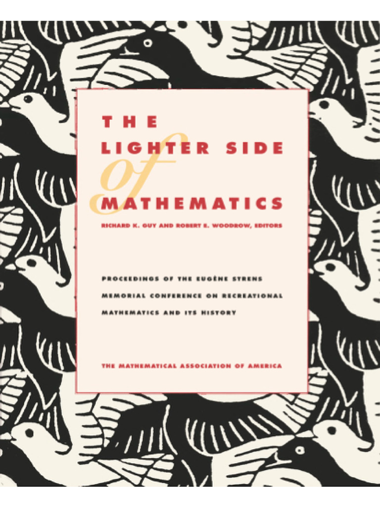 (Spectrum) Richard K. Guy, Robert E. Woodrow - The Lighter Side of ...