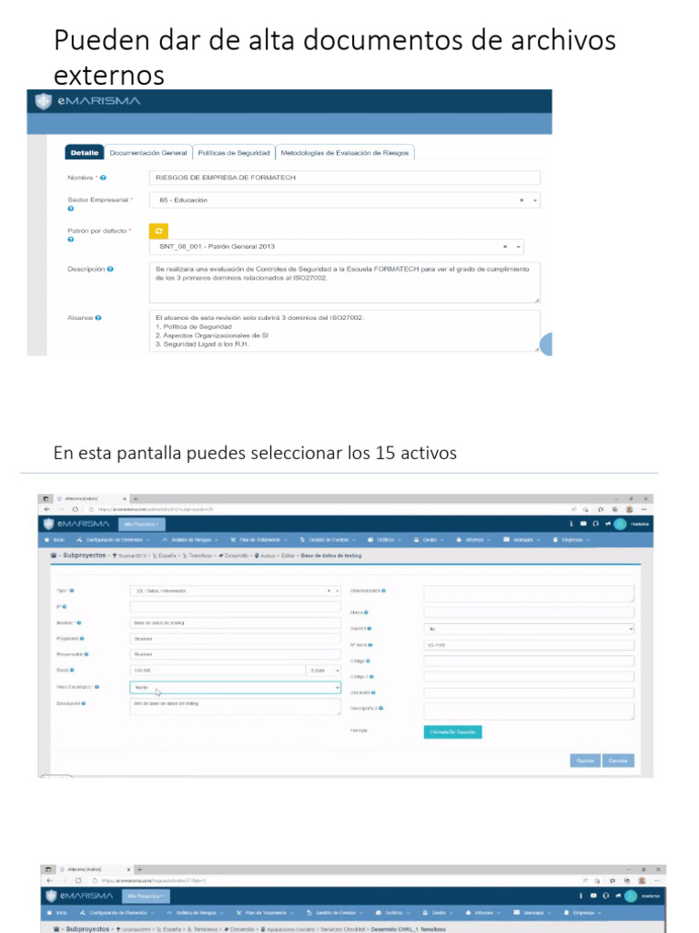 Gestión de Documentos Externos | PDF