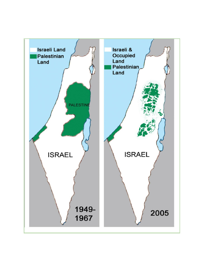 Israel and Palestine map evaluation - Anoushka D | PDF | State Of ...