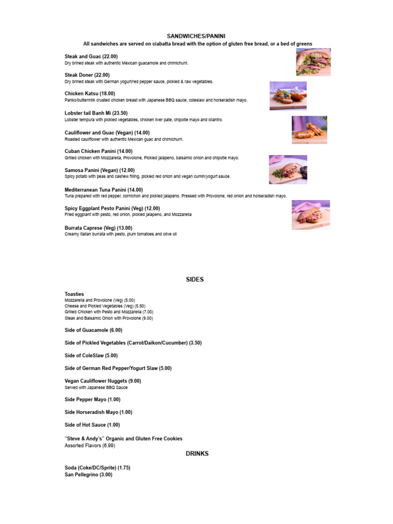 Nomad 1 Page Menu | PDF