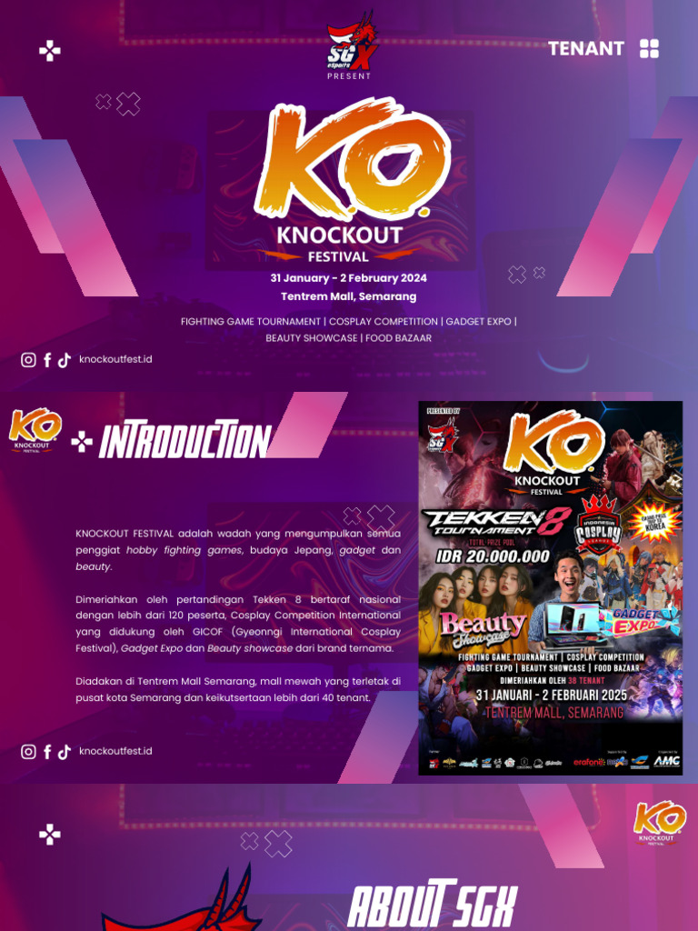 Knockout Festival - Tenant | PDF