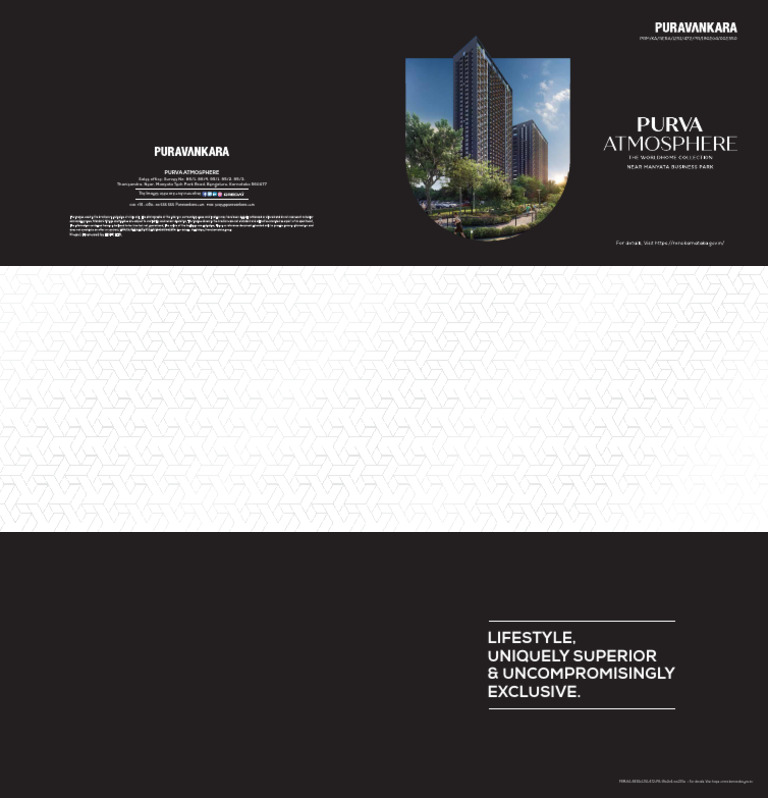 Purva Atmosphere E Brochure Lifestyle | PDF | Home Automation