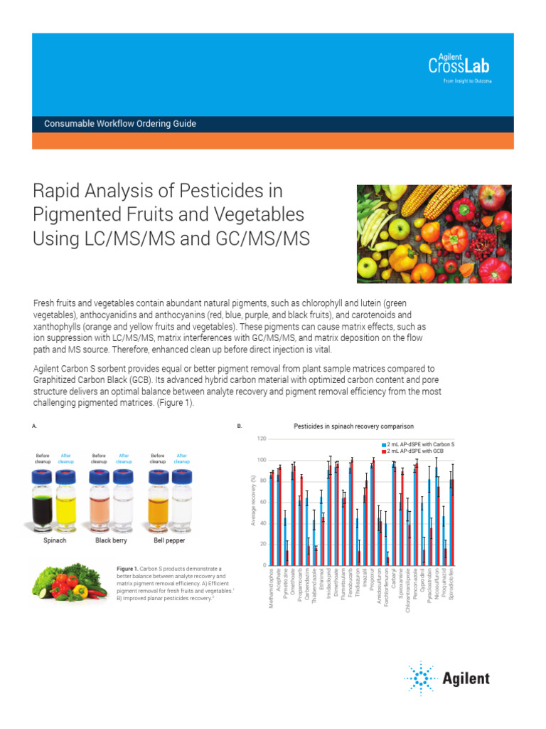 Ordering Guide Chemistries Consumables 5994 2909en Agilent | PDF | High ...