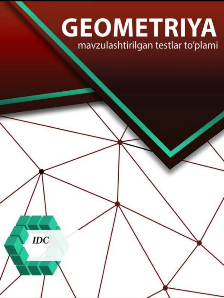 Geometriya Test Kitob Namuna | PDF