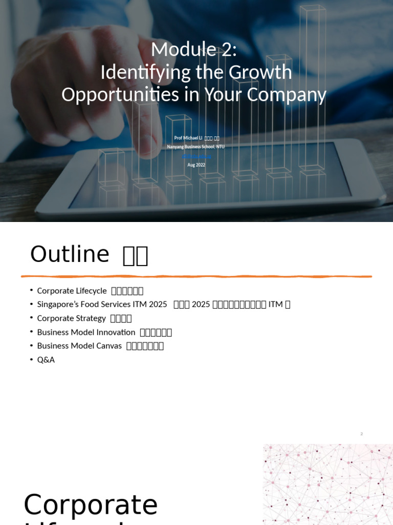 Module 2 - Identifying The Growth Opportunities | PDF | Business Model ...