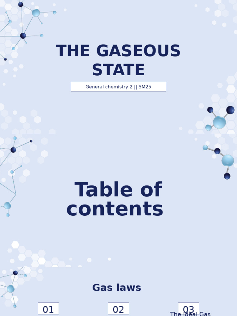 The-Gaseous-State | PDF | Gases | Pressure