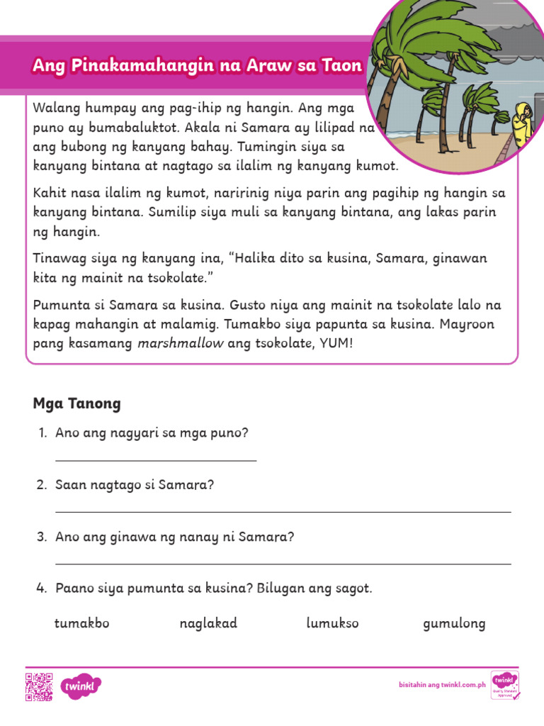 T 1692197457 Pang Araw Araw Na Gawain Sa Pagbasa at Pagunawa Part 4 Ver ...