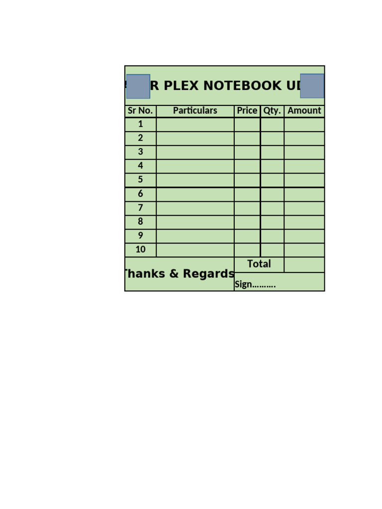 Bill Book | PDF