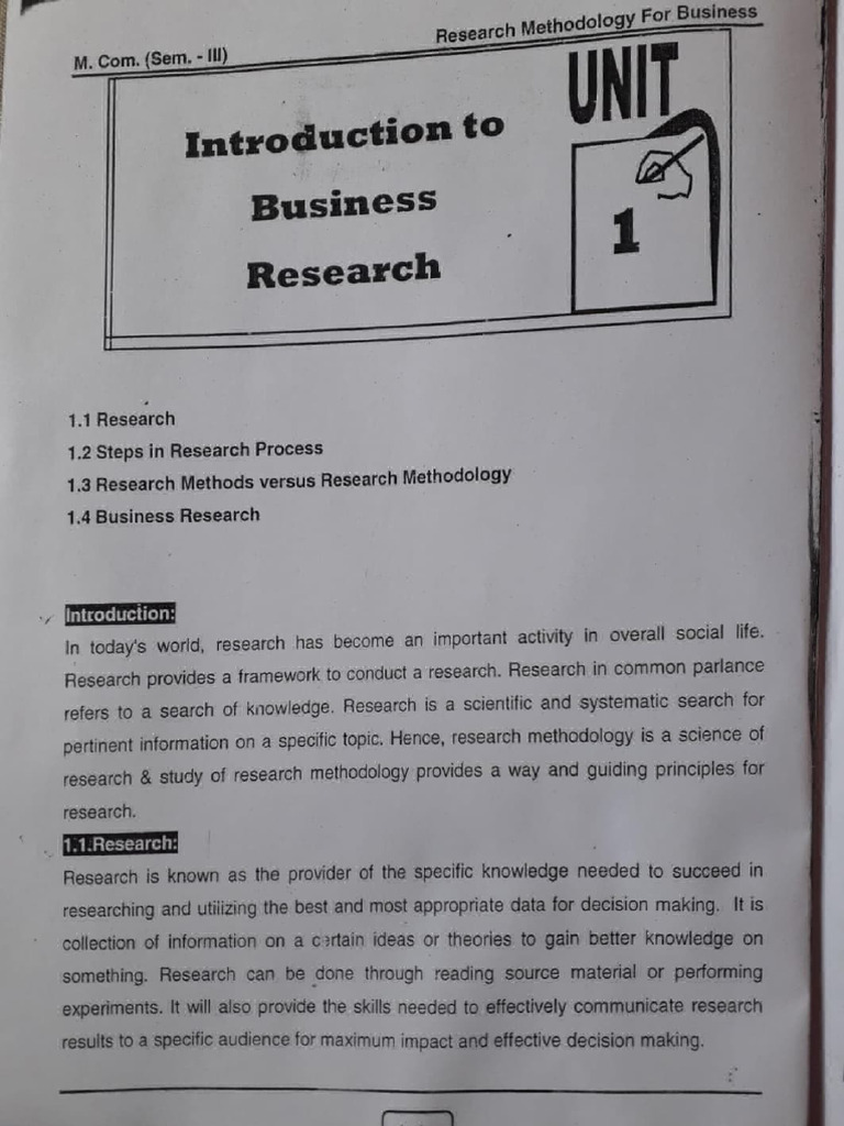 RM. Basic Notes | PDF