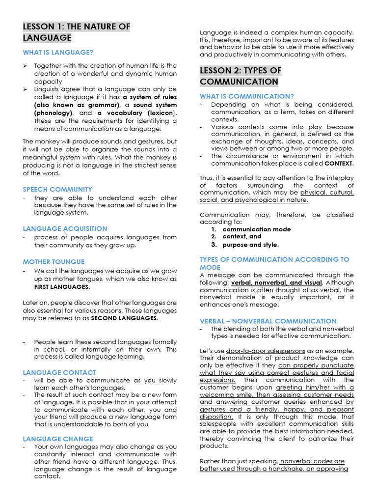 Purcomm Prelim Reviewer | PDF | Communication | Public Speaking