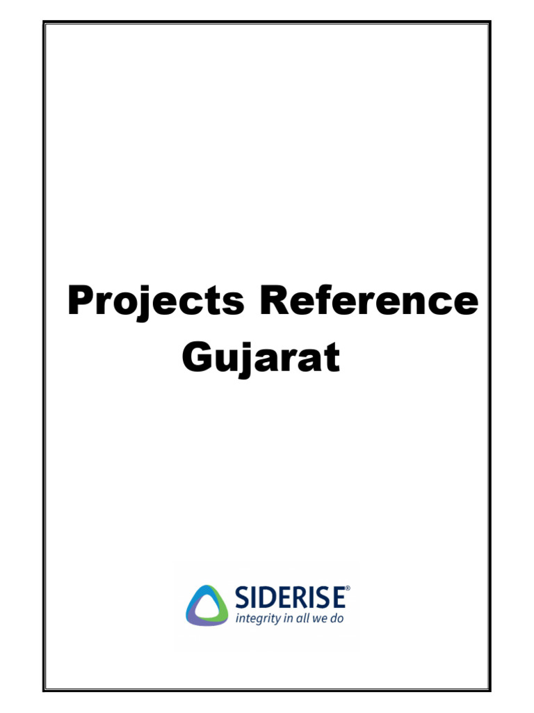 Project References Gujarat | PDF