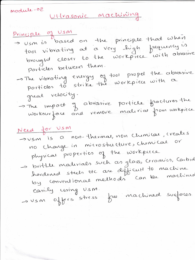 NTM Module 2 USM | PDF