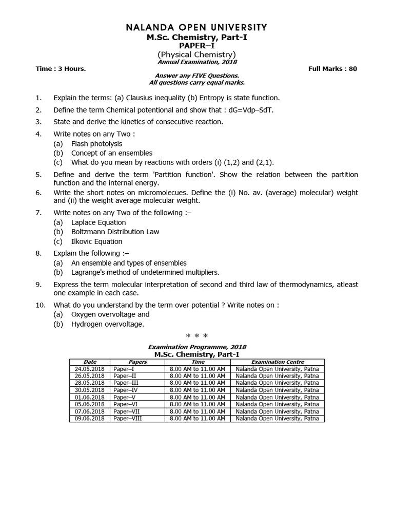 MSC Chemistry Part I - Part II | PDF | Coordination Complex | Chemical ...